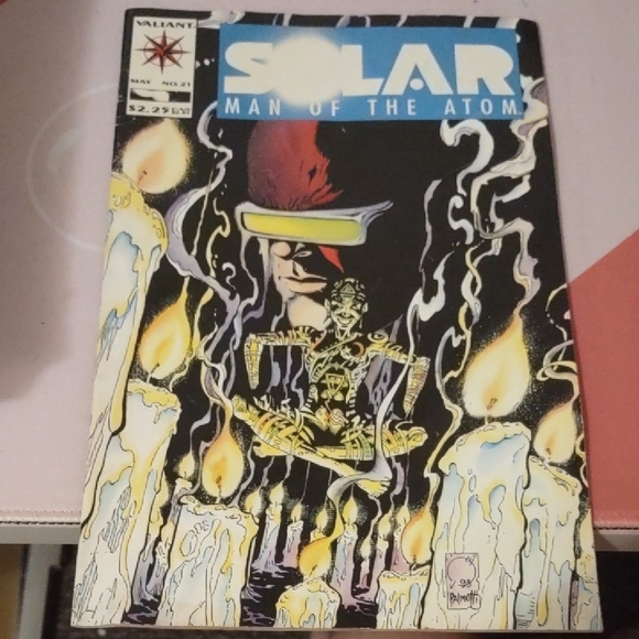 Other | Valiant Solar Man Of The Atom Comic | Poshmark